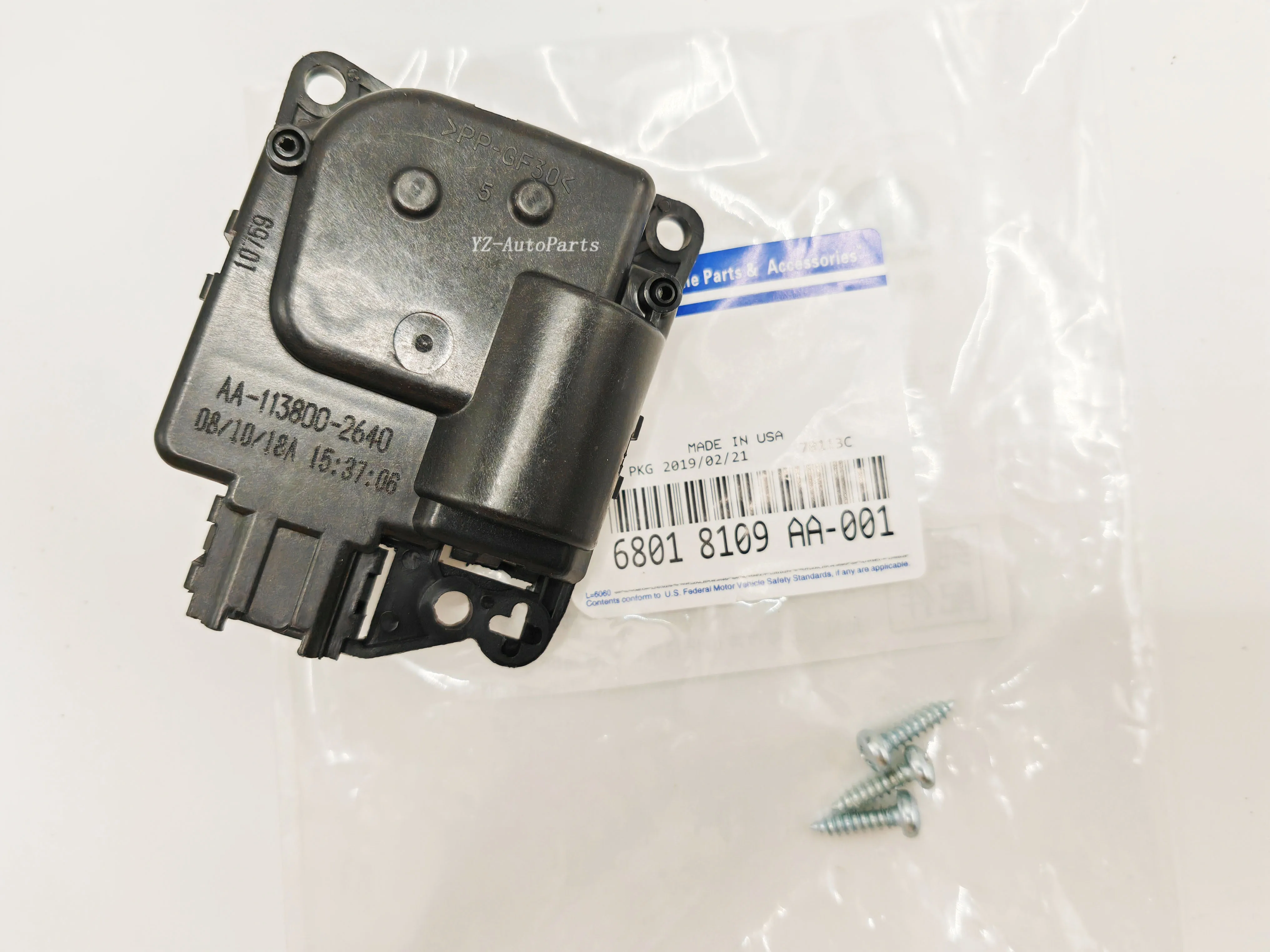 68018109AA New Genuine HVAC Heater Air Blend Door Actuator FIt For ...