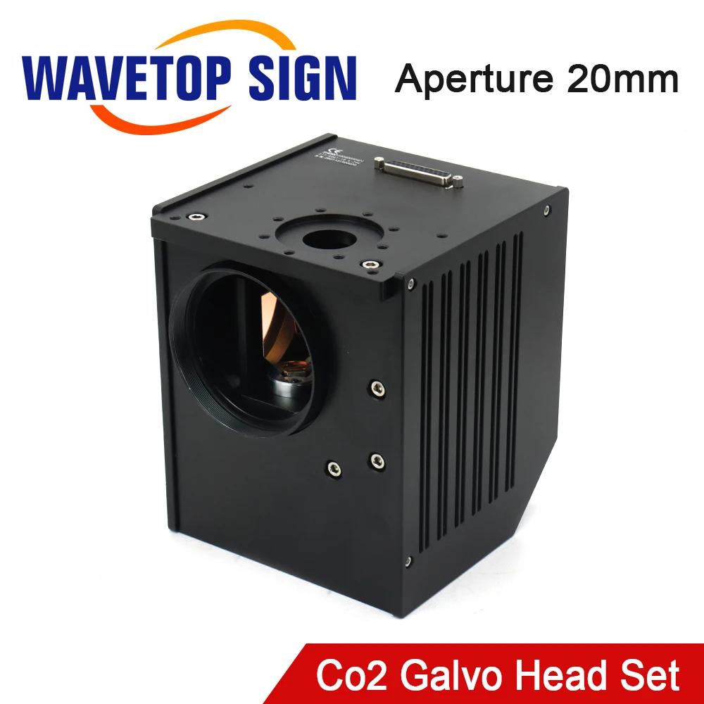 WaveTopSign-Co2-Laser-Digital-Galvo-Head-Set-Aperture-20mm-with-24VDC ...