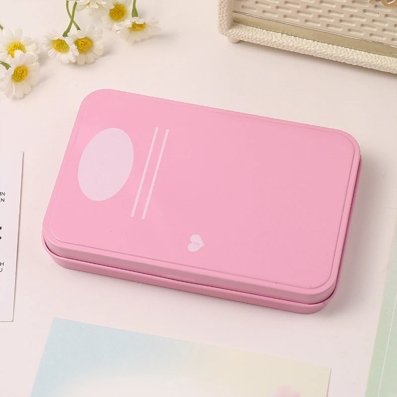 Pink-Metal-Storage-Box-Empty-Mini-Box-Tinplate-Push-Candy-Pill-Cases ...