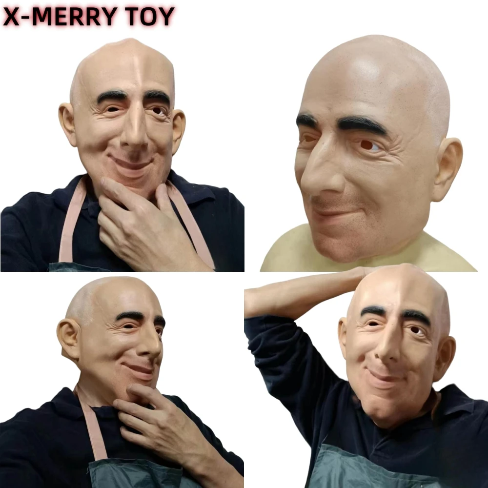 Jeff-Bezos-Realistic-Celebrity-Masks-Latex-Costume-Campaigner-Mask ...