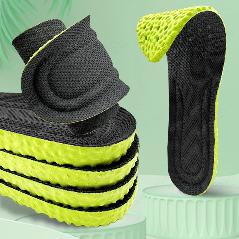 Latex-Sport-Insoles-For-Shoes-Sole-High-Elasticity-Deodorant-Breathable ...