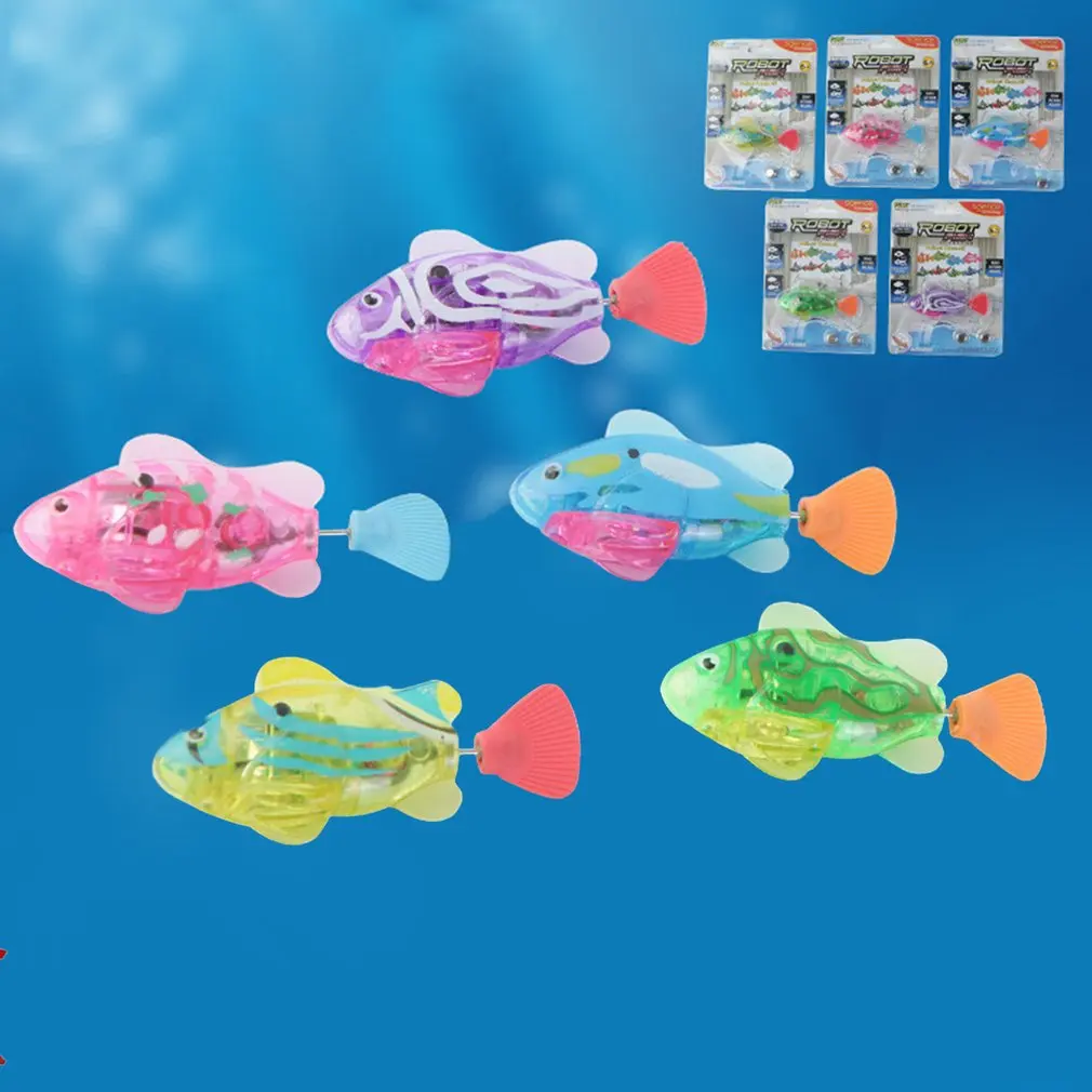 Eletr-nico-Pet-Fish-Toy-com-luz-LED-peixe-rob-Kitty-Stuff-brinquedo ...