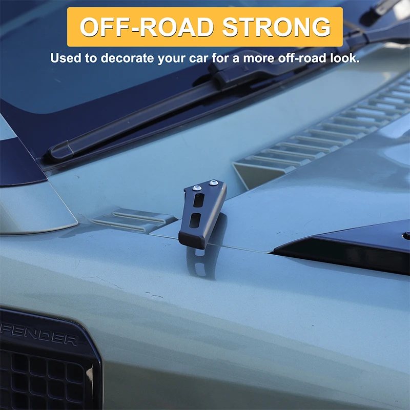 For Land Rover Defender 2020-2025 Hood Light Mount Bracket Front Hood ...