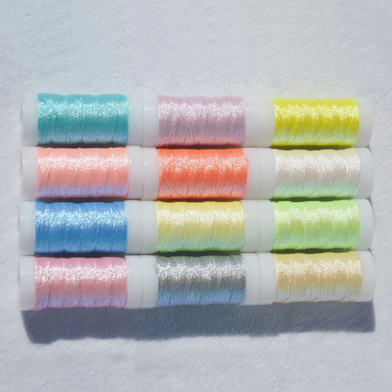 New-Sewing-Thread-Glitter-Cross-Stitch-Yarn-Sewing-Thread-Woven ...