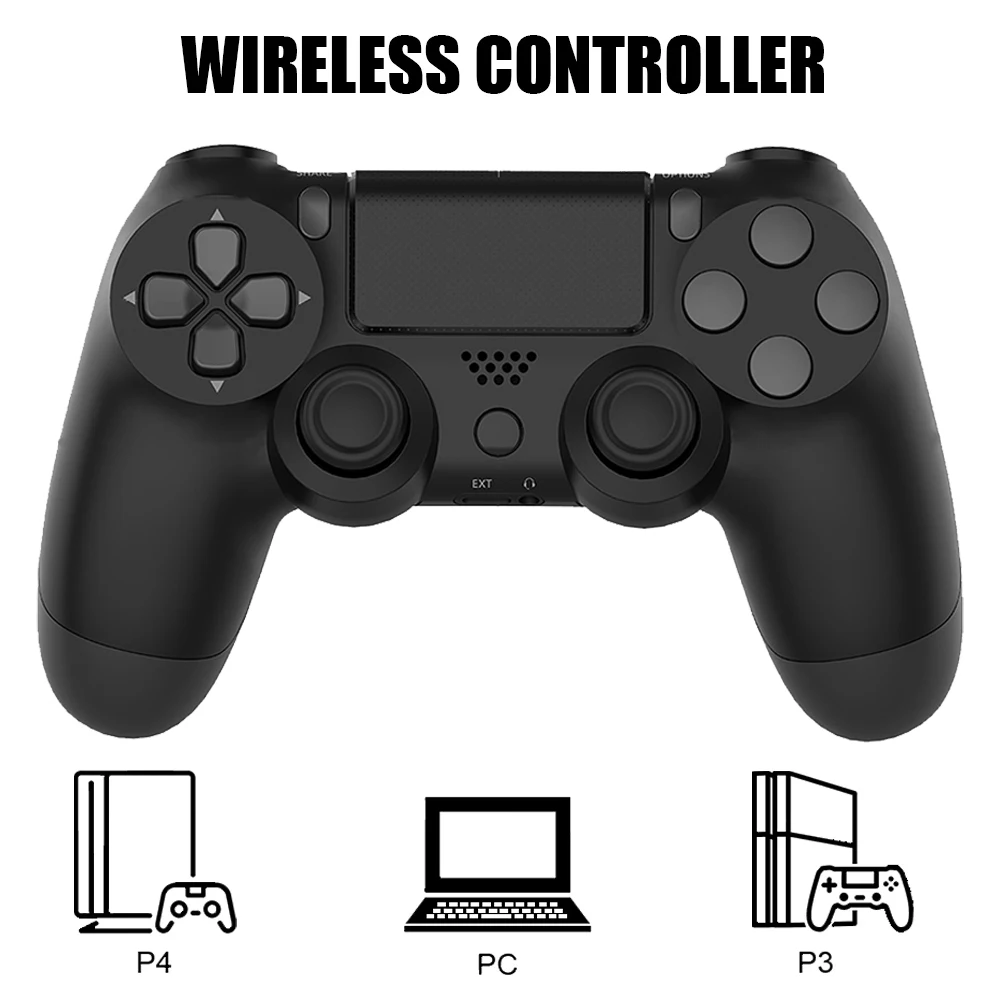 Wireless-Controller-Bluetooth-No-Delay-Gamepad-For-PS4-PS3-Console-PC ...