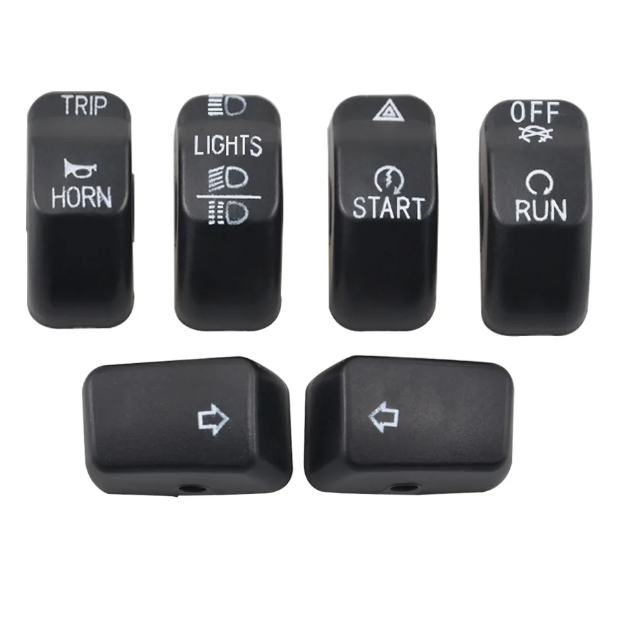 Motorcycle-Accessorry-Hand-Control-Button-Housing-Cap-Switch-Cover-ABS ...