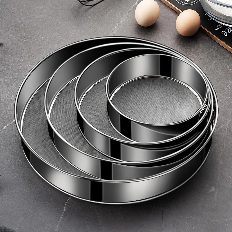 Stainless Steel Mesh Flour Sifter – Kitchen Staples Plus