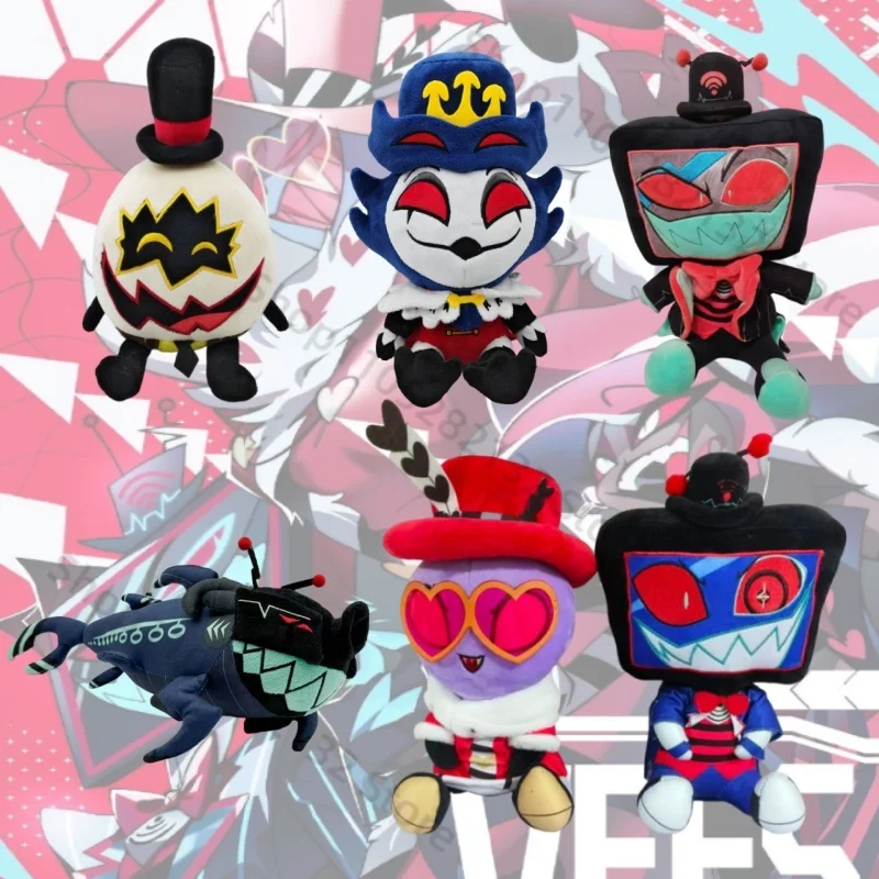 New Hazbin Hotel Vox Val Plush Helluva Boss Blitzo Plush Doll Cute ...