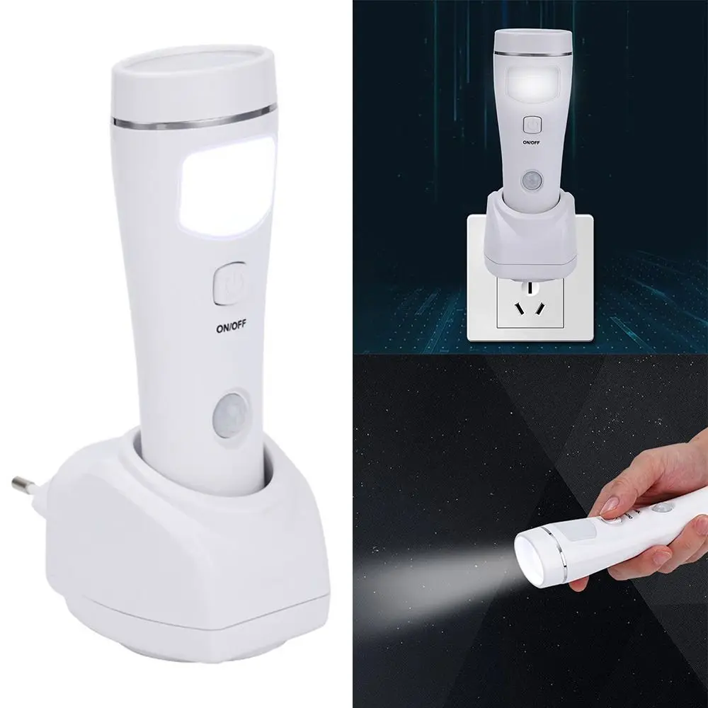 White-Light-Plug-in-Flashlights-with-Motion-Detection-Rechargeable ...