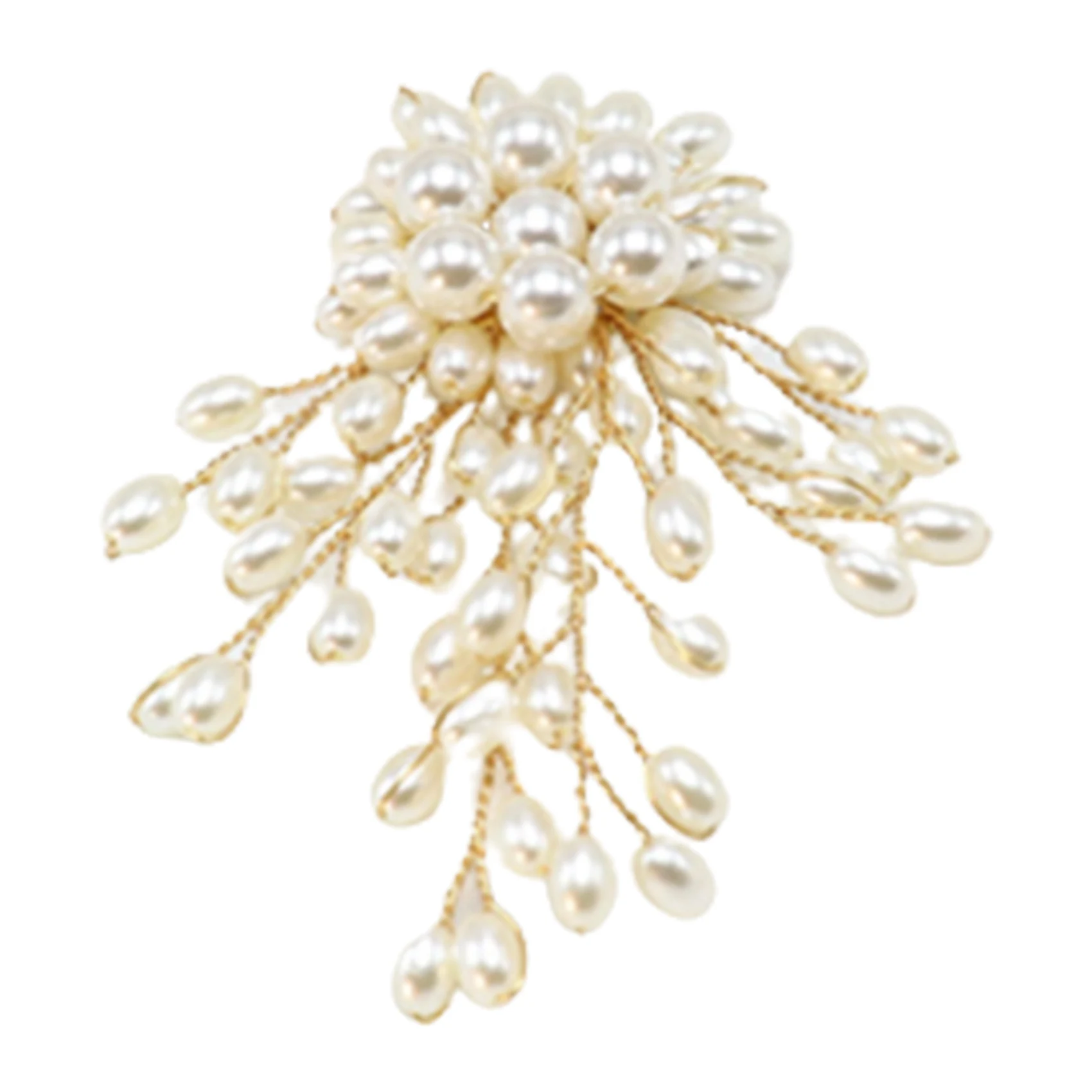 Exaggerated-Elegant-Pearl-Flower-Brooch-Pin-Badge-for-Women-Girls ...