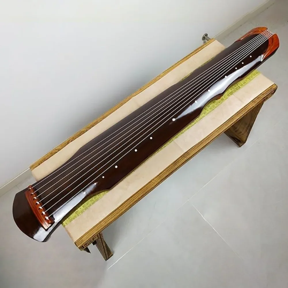 Wood-Handmade-Zither-7-Strings-Guzheng-Professional-Chinese-Traditional ...