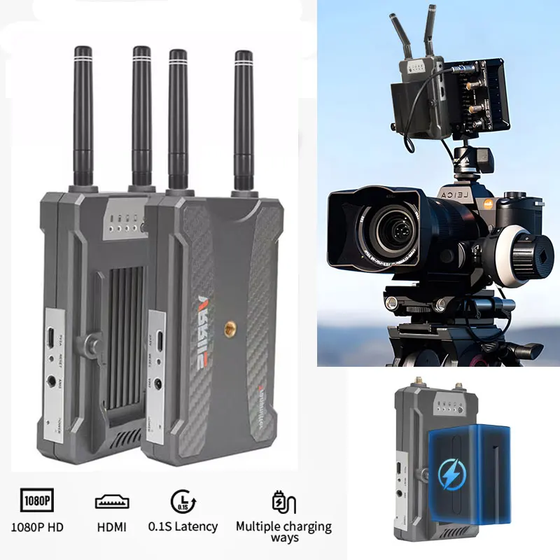 200m-Wireless-HDMI-Extender-kit-Support-NP-F-Battery-HDMI-Video ...