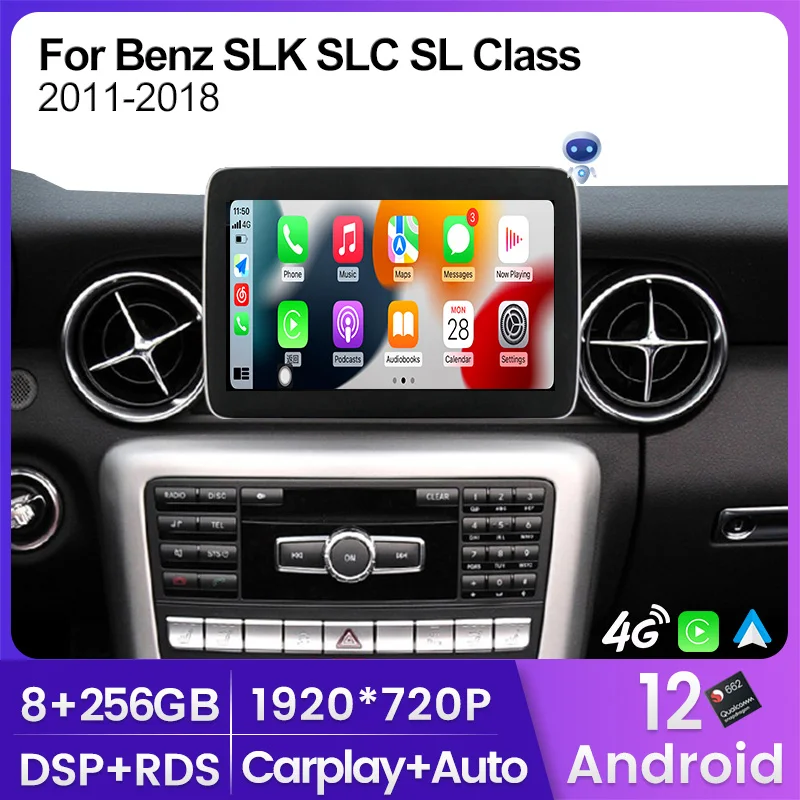 Wireless-Carplay-Android-Auto-For-Mercedes-Benz-SLK-R172-SL-R231-2011 ...