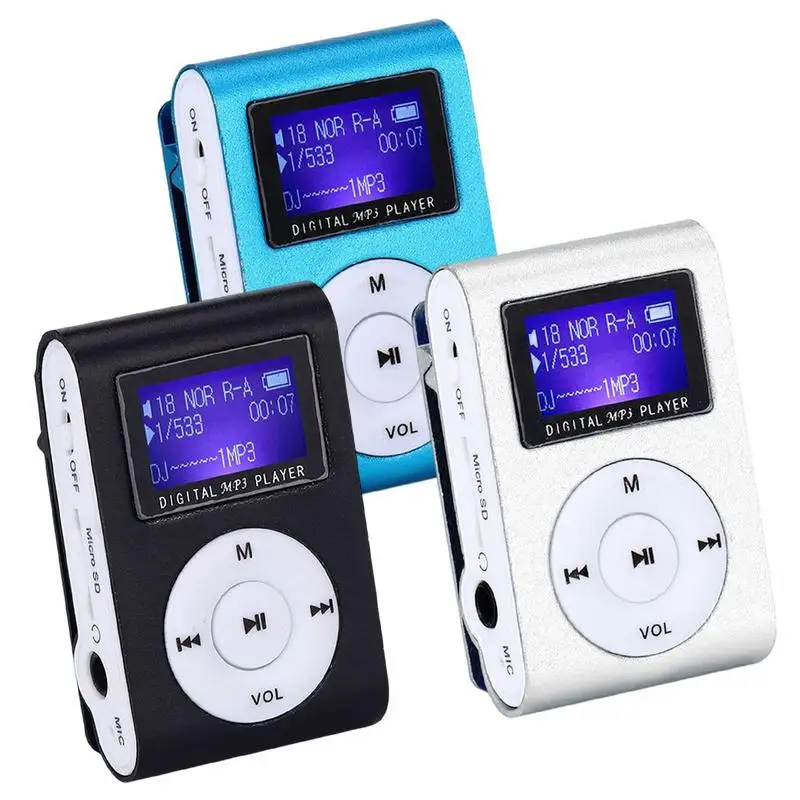 Mini-MP3-Player-USB-Clip-Music-Players-LCD-Screen-Support-32GB-TF-Card ...