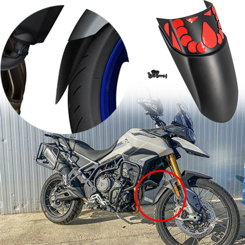 Motorcycle-Accessories-Front-Fender-Mudguard-Rear-Extender-Refit-For ...