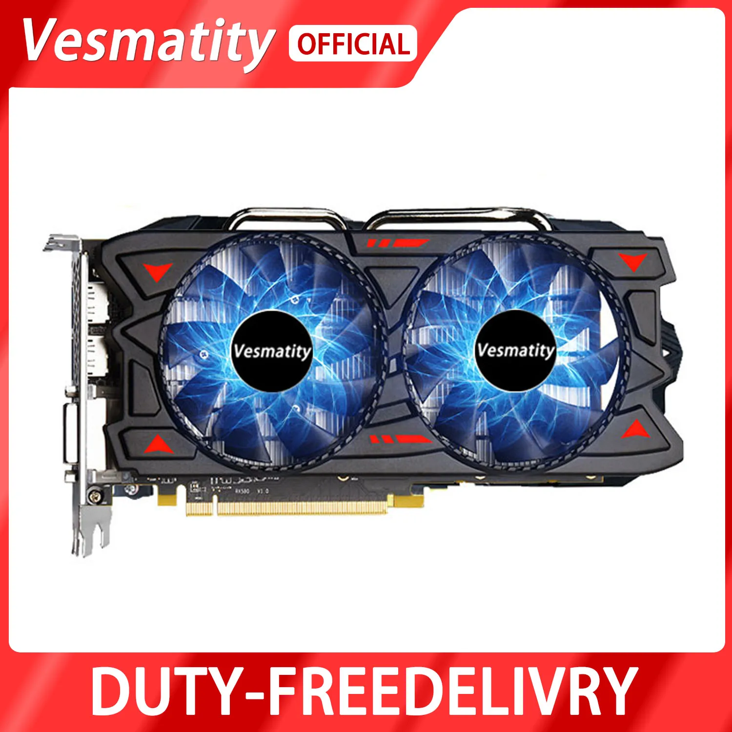 비디오 카드 RX 580 8GB 256Bit 2048SP GDDR5 그래픽 카드, AMD Radeon RX 580 시리즈 VGA ...