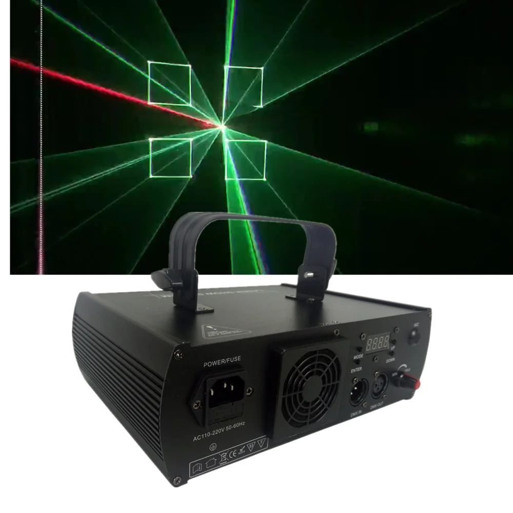 4pcs-lot-Dj-Laser-500mw-RGB-Beam-Scanning-Line-Projector-Disco-Lights ...