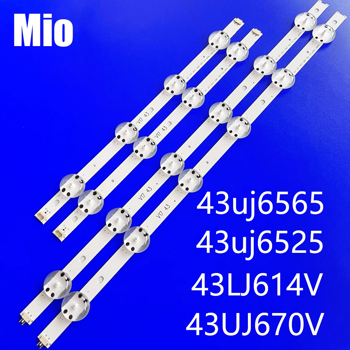 NEW-5kits-LED-Backlight-Strip-10-lamp-for-43-V17-art3-2867-TV-43uj6525 ...