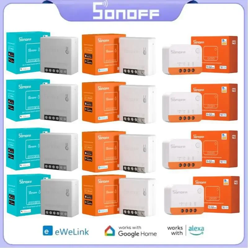 SONOFF-MINI-R2-ZBMINI-ZBMINI-L2-Voice-Control-MINI-Switch-Zigbee-WiFi ...