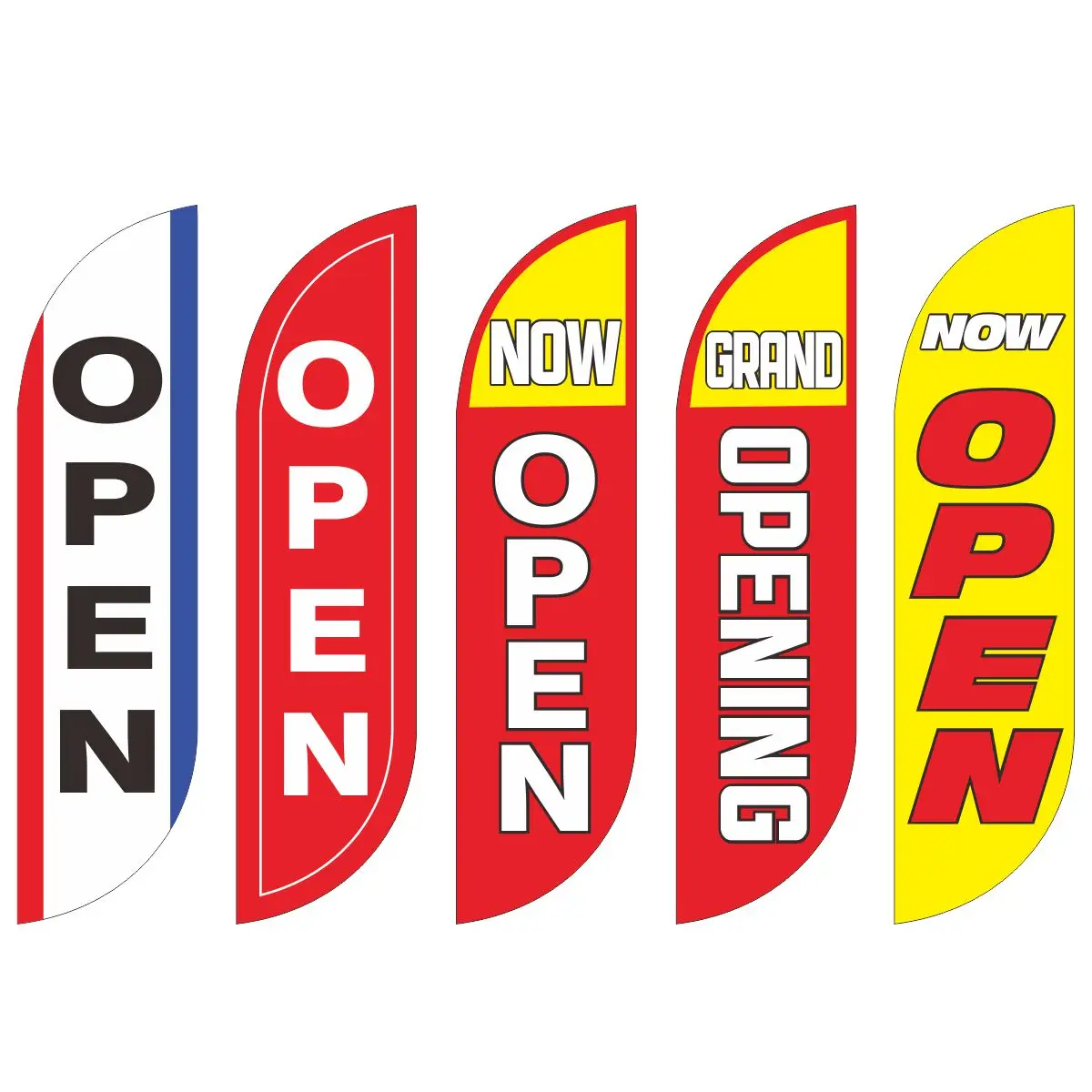 Open-Welcome-Walk-Ins-Feather-Flag-Beach-Banner-Store-Sign-Barber-Salon ...