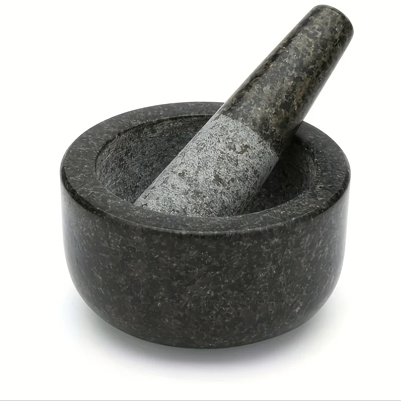 Mortar-And-Pestle-Polished-Granite-Mortar-And-Pestle-For-Grinding ...