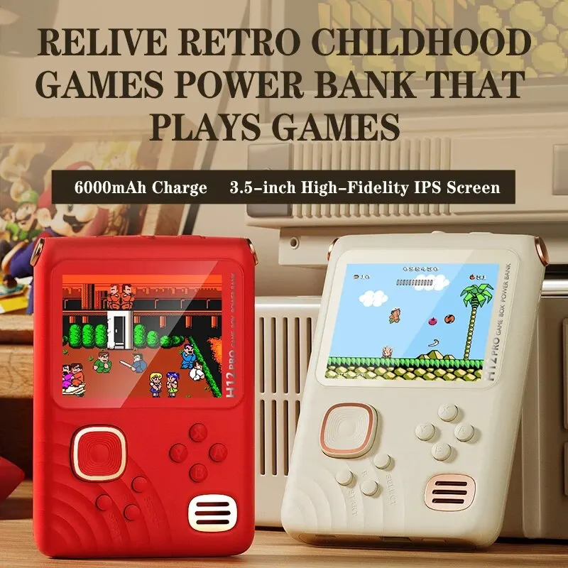 H12Pro-Retro-Power-Bank-Game-Console-Mini-3-5-inch-1000-in-1-Handheld ...