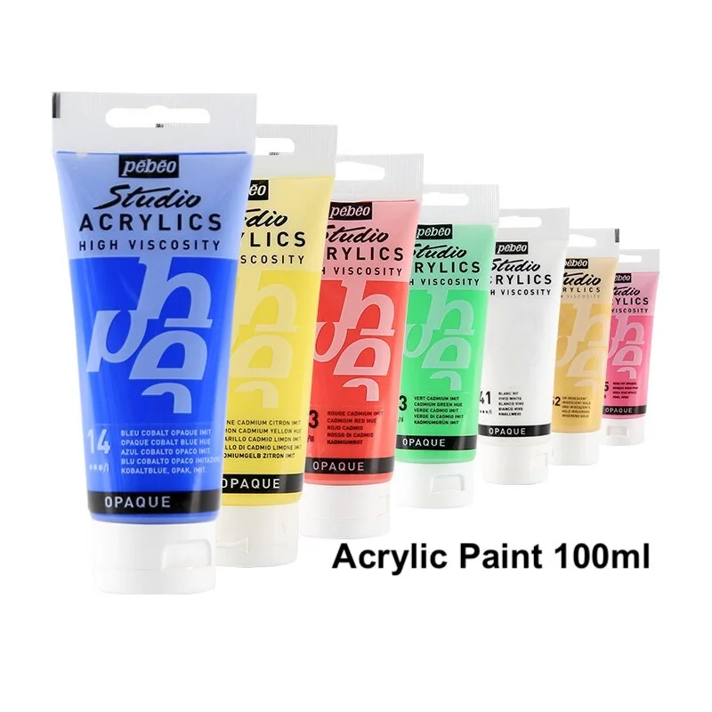 PEBEO-Studio-Acrylic-Paint-100ML-Studio-Painting-Colour-For-Leather ...