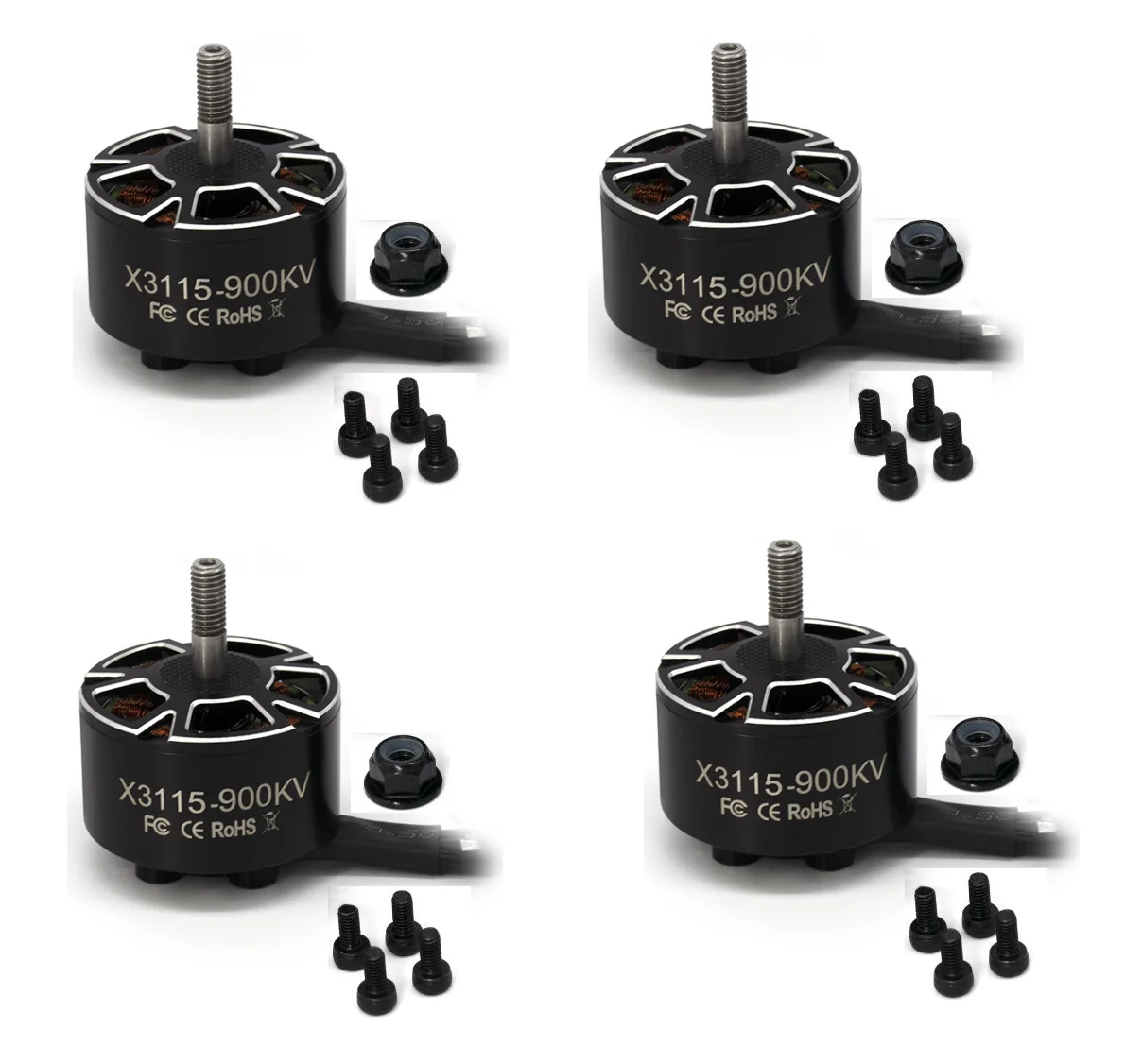 4-8-pcs-X3115-3115-900KV-FPV-Brushless-Motor-6S-Lipo-5mm-Output-Shaft ...