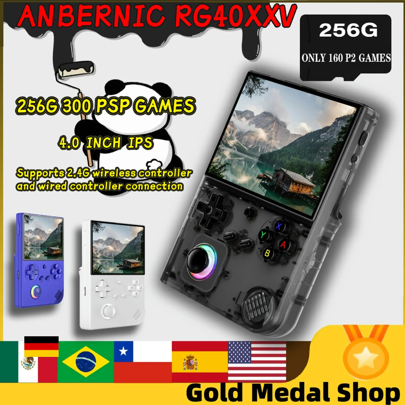ANBERNIC-consola-port-til-Retro-RG-40XXV-RG40XXV-consola-de-videojuegos ...