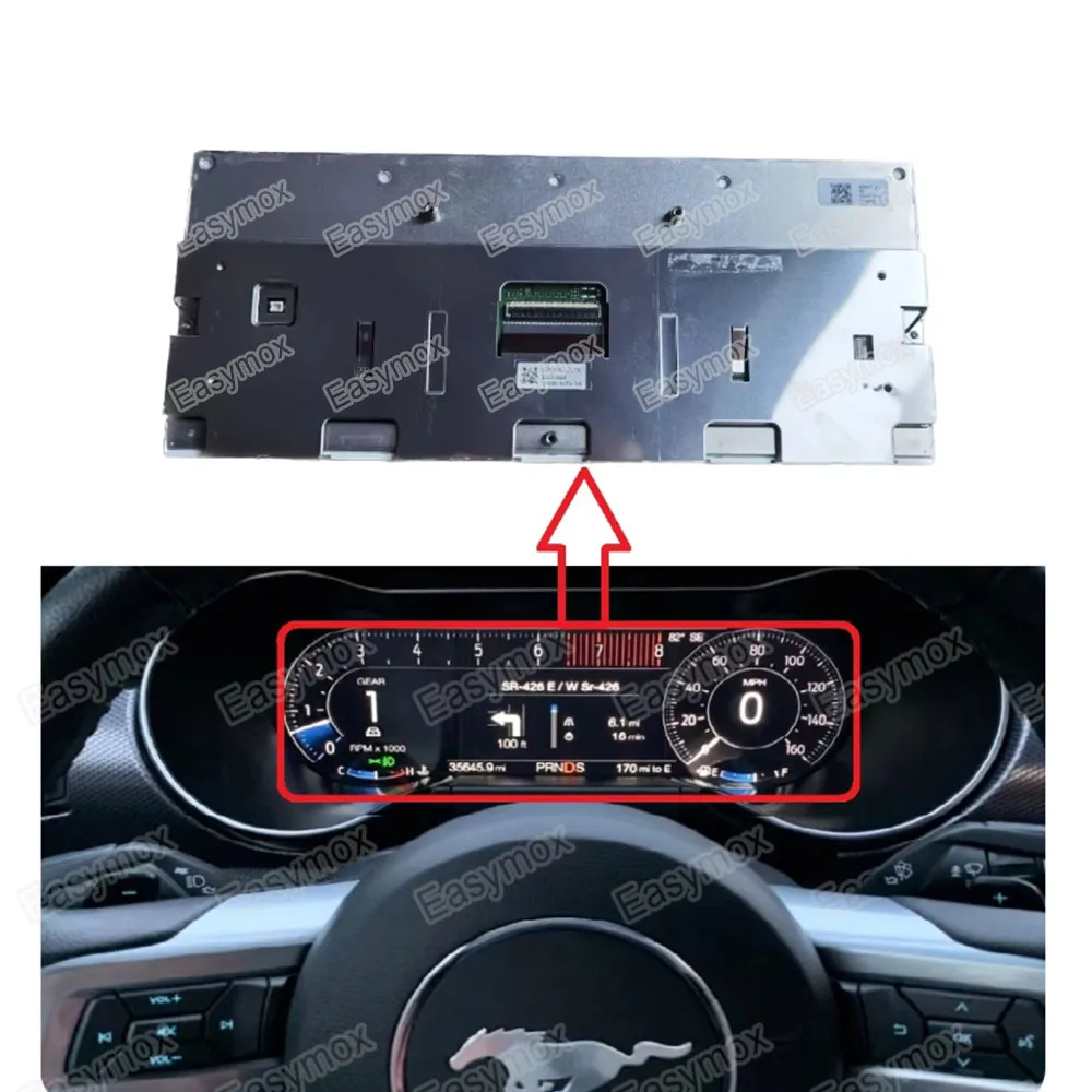 LCD-Display-for-Ford-Mustang-GT-2019-2022-Reppdometer-Instrument ...