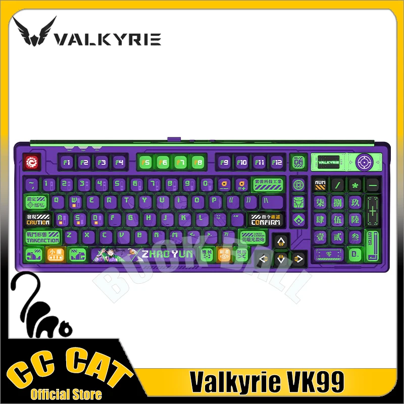 VALKYRIE-VK99-Mechanical-Keyboards-3-Modes-Gamer-Keyboards-Wireless ...