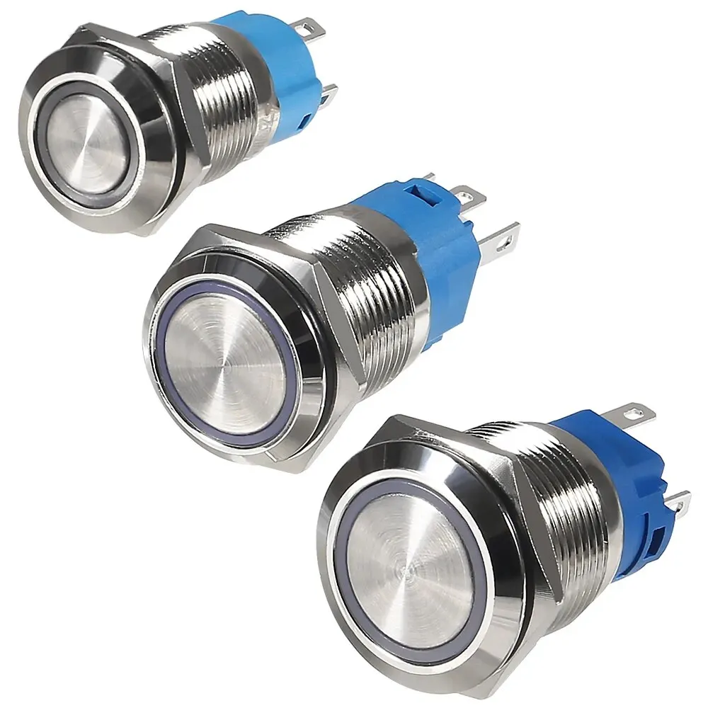 Interruptor-de-bot-n-de-enclavamiento-de-Metal-accesorio-redondo-de-encendido-apagado ...