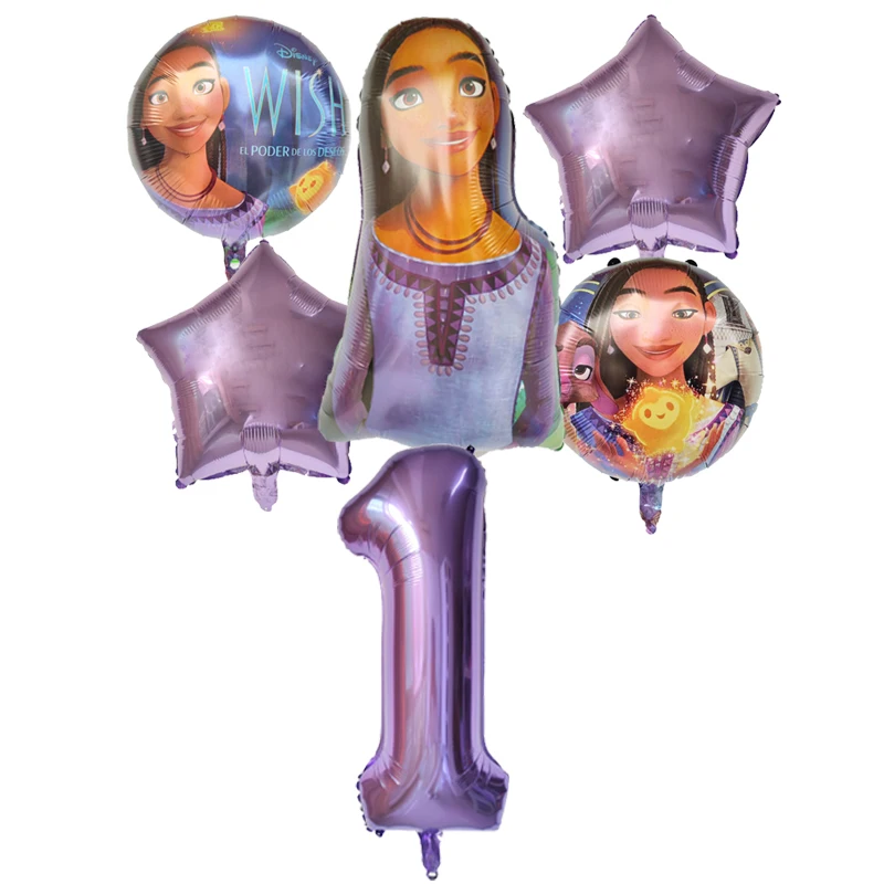 6 piezas de globos de deseos con forma de oveja Asha, regalos de ...