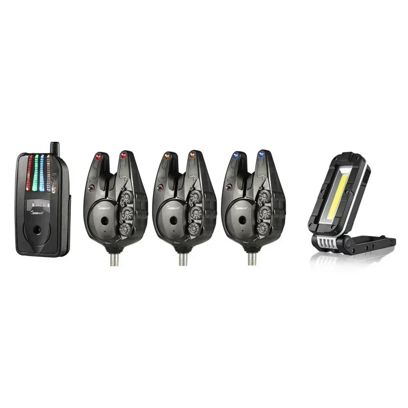 In stock New 82Pro Bite Alarms Set 1+3/1+4/light High Sensitivity Multi ...