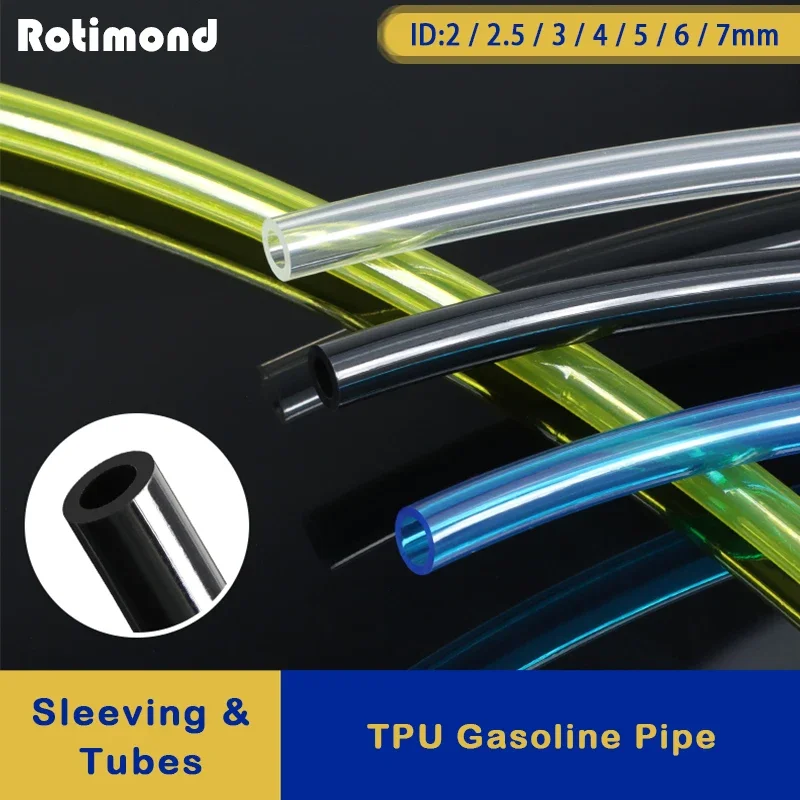 1~30M Fuel Gas Hose String Tube Petrol Pipe 2x3.5/2.5x5/3x5/3x6/4x6/5x8 ...