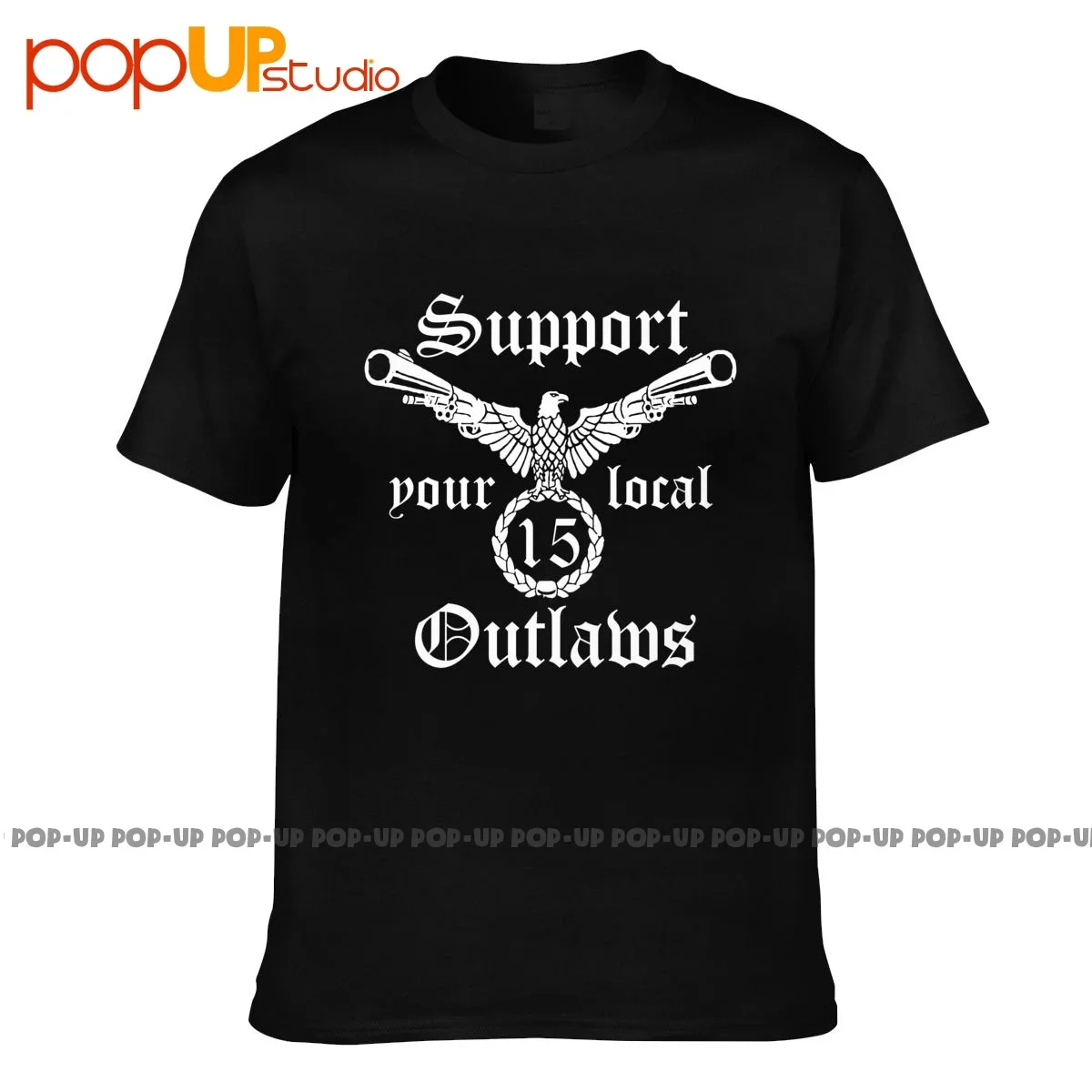 Support-Your-Local-Outlaws-Biker-Motorcycle-Mc-T-shirt-Tee-Shirt-Best ...