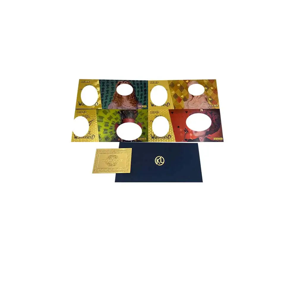 America-Anime-Cartoon-Gold-Banknote-Character-Golden-Cards ...