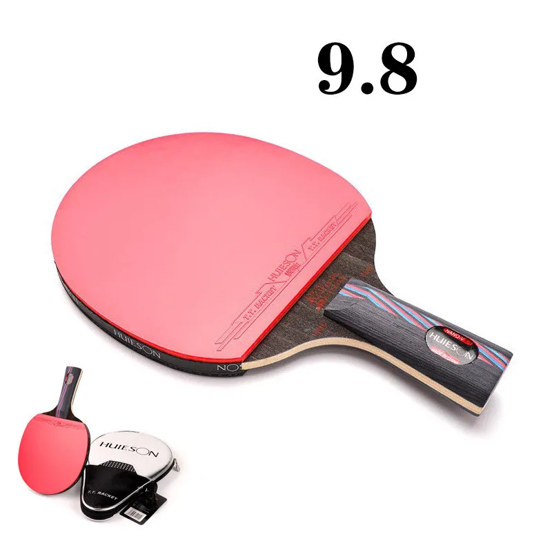 Huieson-Carbon-King-9-8-Table-Tennis-Racket-9-Layers-Of-8-Carbon ...