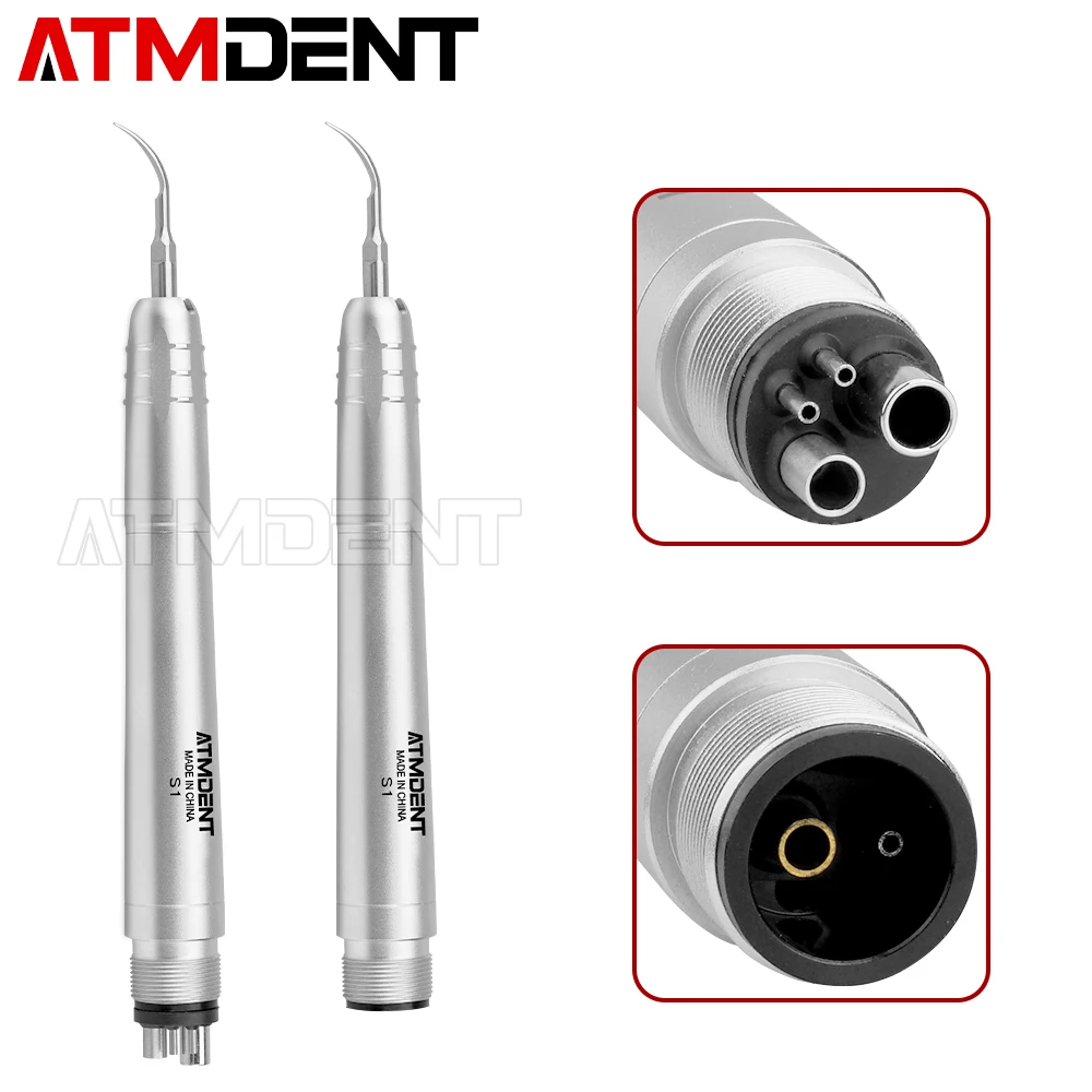 Dental-Ultrasonic-Air-Scaler-with-3-Tips-Scaling-Handpiece-Frequency ...