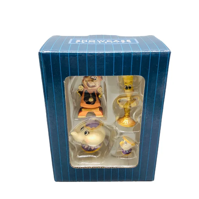4pcs Beauty And The Beast Lumiere Candle Candlestick Teapot Cup ...