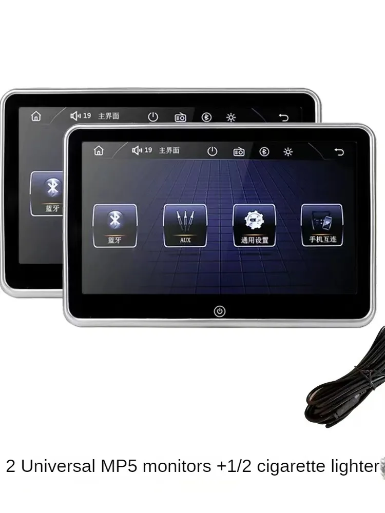 Carro-TV-Headrest-Touch-Screen-Monitor-Android-9-0-4K-1080P-autom-vel ...