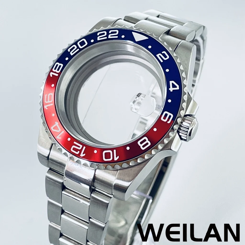 40mm Fit NH34 NH35 NH36 NH38 NH39 NH70 ETA2824 PT5000 Movement Silver ...