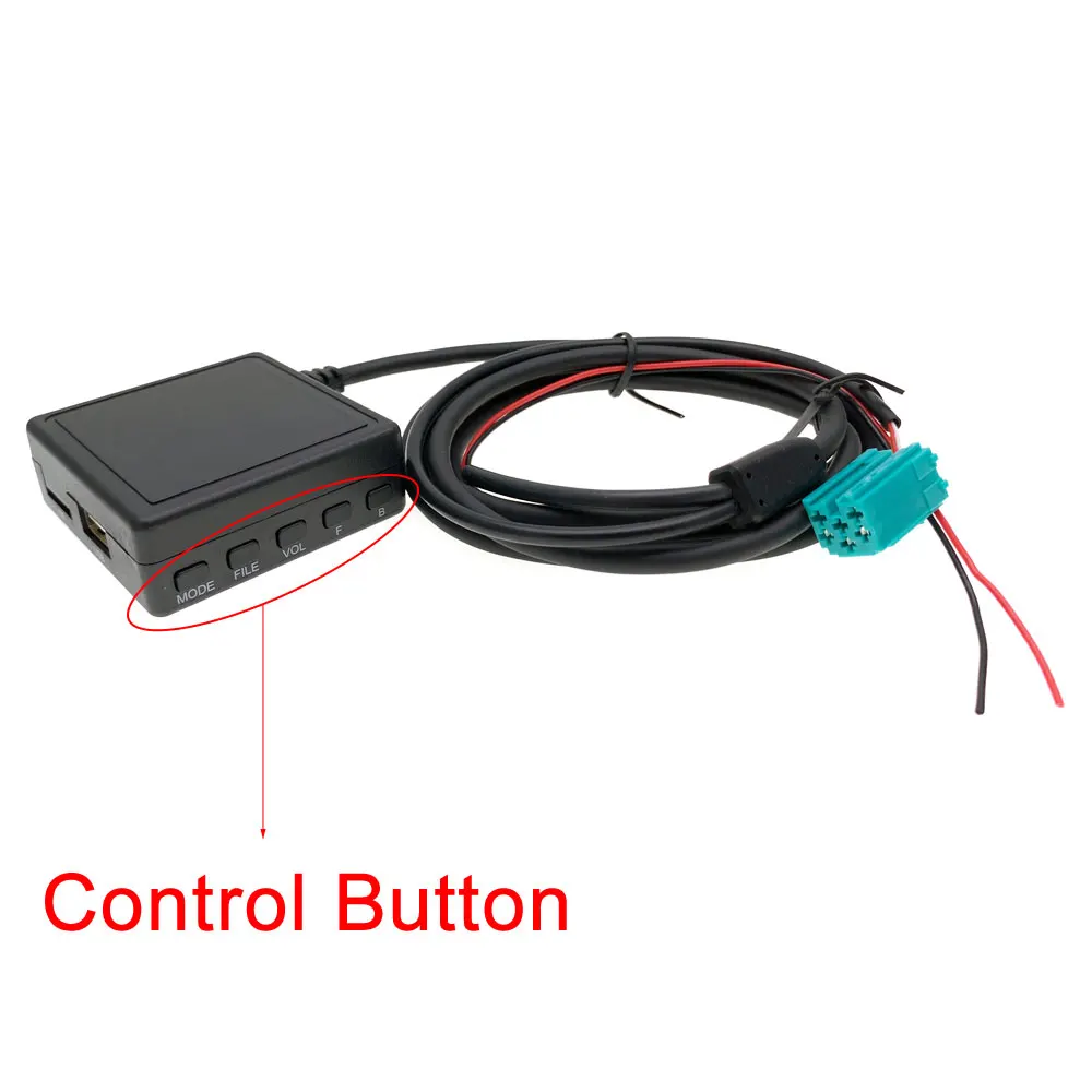 Adaptateur mains libres pour Renault Clio,Espace,Kangoo,Laguna,Megane 2 ...