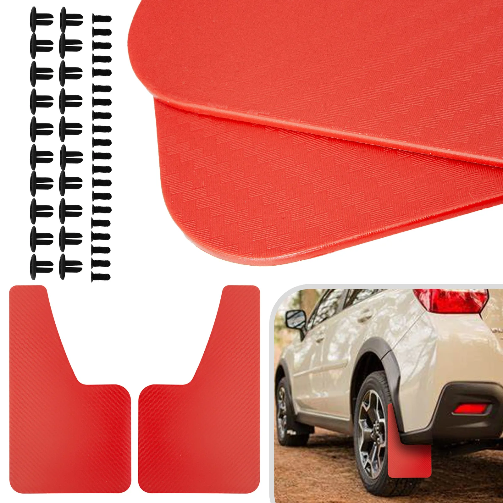 Carbon Fiber Mud Flaps For Fiat Ducato Peugeot Boxer Ram ProMaster ...