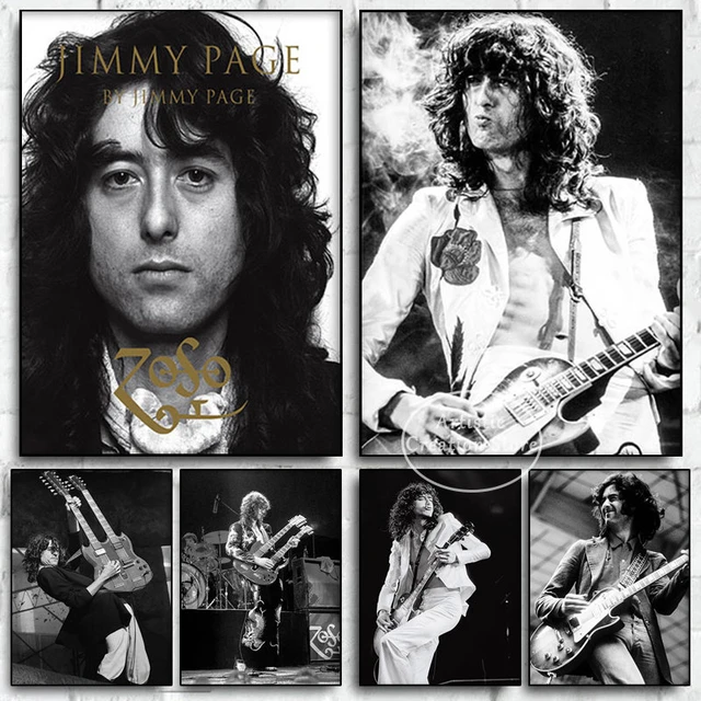 Classic Jimmy Page Guitar Backgrounds