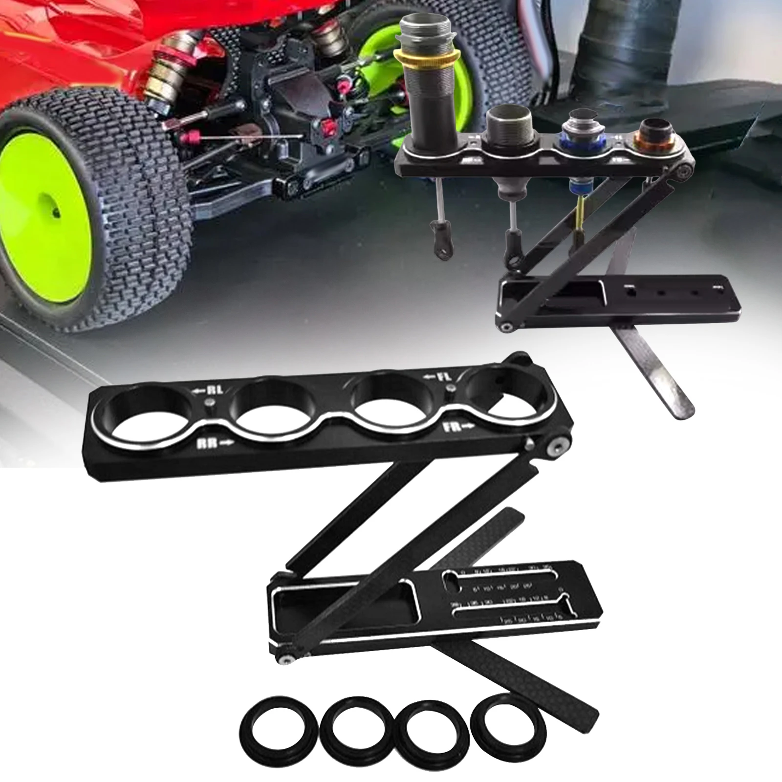 Shock-Absorber-Bracket-RC-Car-Assembly-Repair-Parts-Shockproof-Stand ...