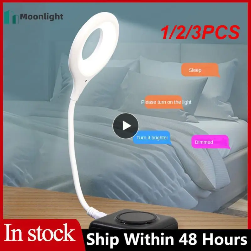1-2-3PCS-English-Voice-Controlled-Night-Light-Smart-Home-Night-Lamp ...