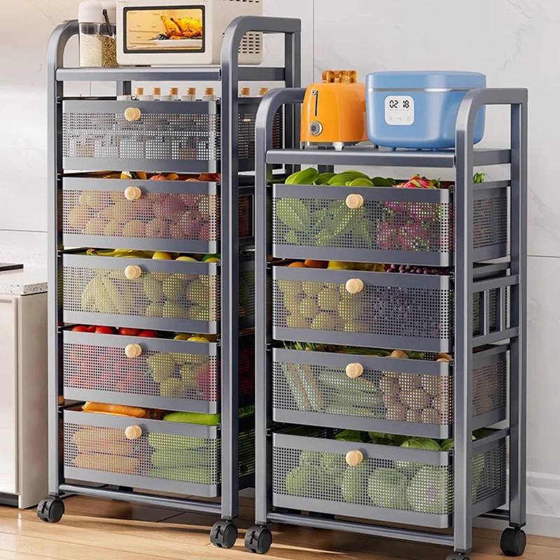 Mobile-Organizer-Food-Cart-Accessory-Shopping-Compact-Food-Cart-Tool ...