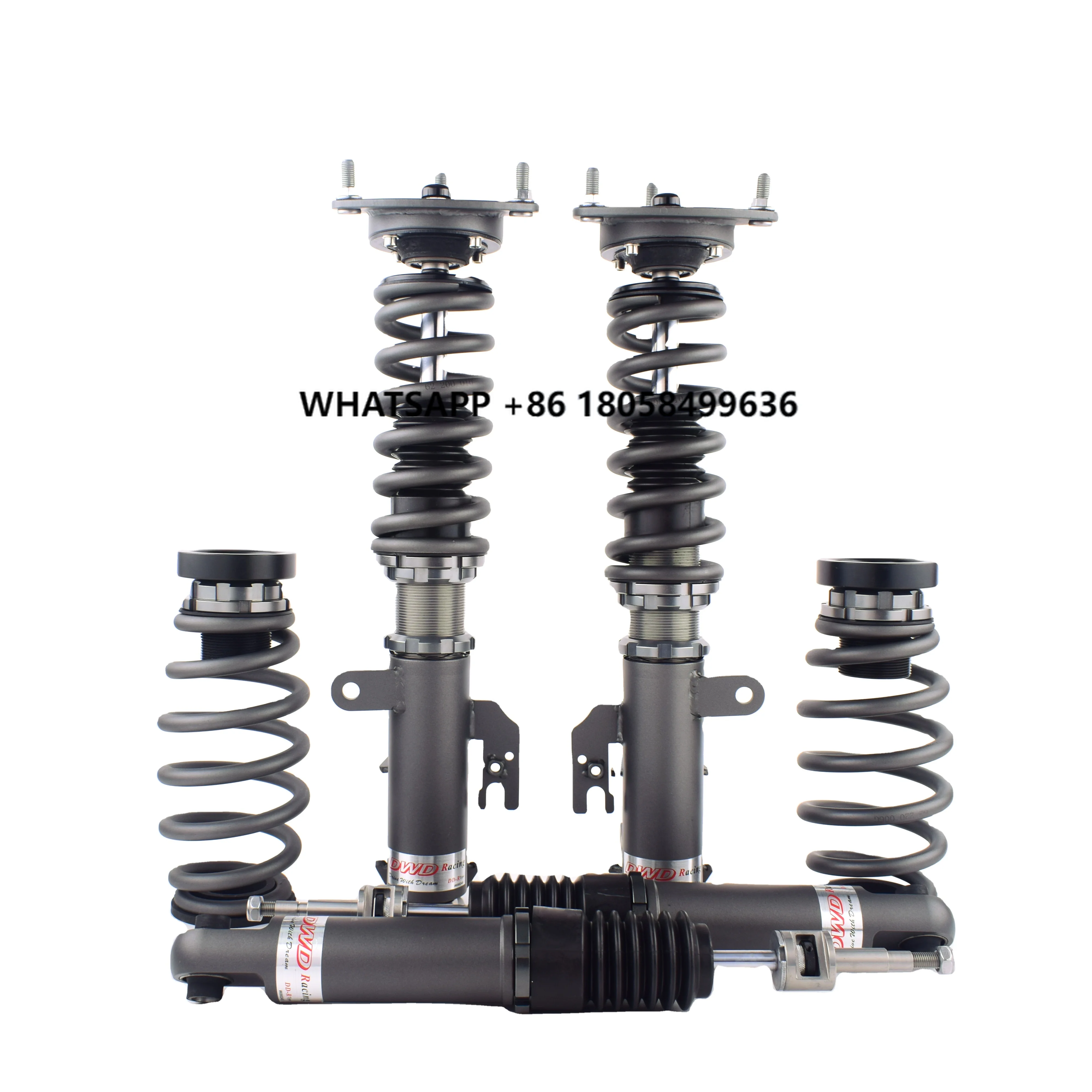 32 Steps Adjustable Auto Parts Car Front Rear Left Right Coilover Shock ...