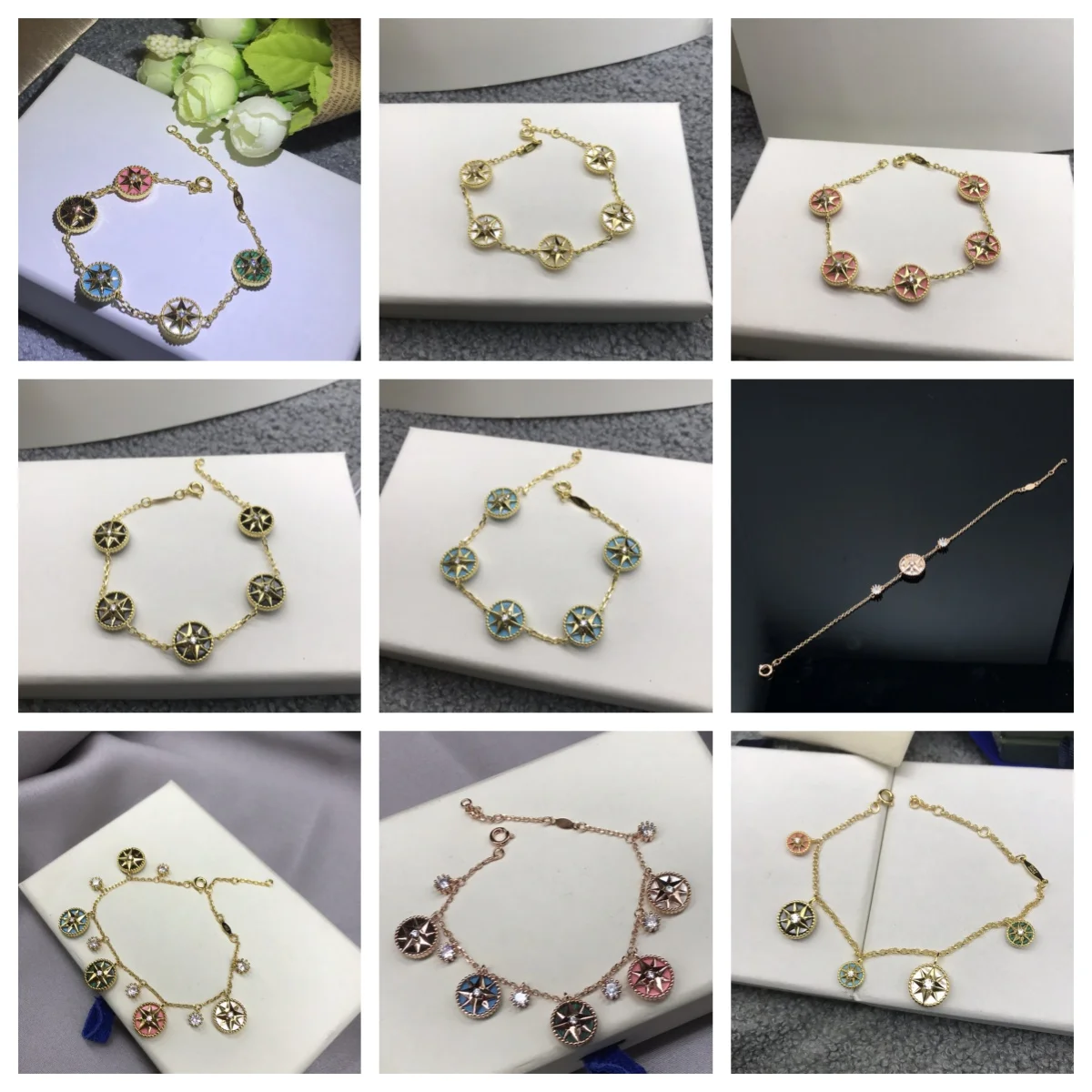 Pulsera-francesa-de-alta-calidad-para-mujer-joyer-a-adecuada-para-uso ...
